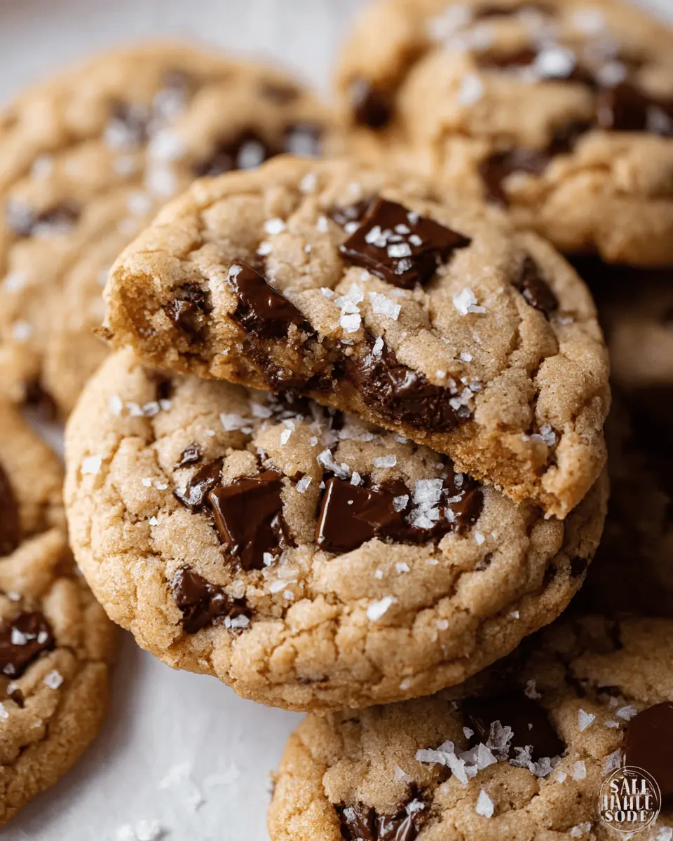 Sea Salt Chocolate Chip Cookies