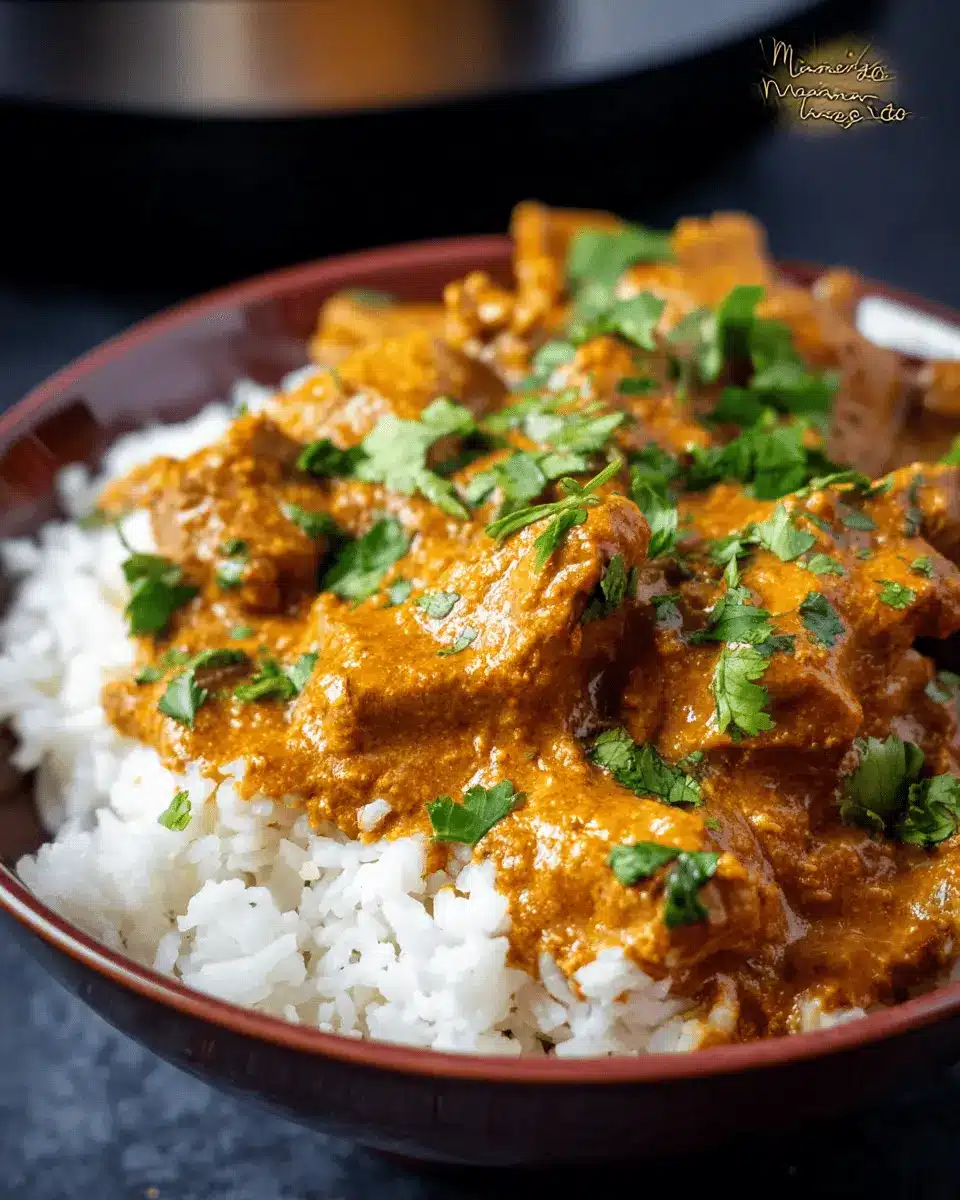 slow cooker indian butter chicken