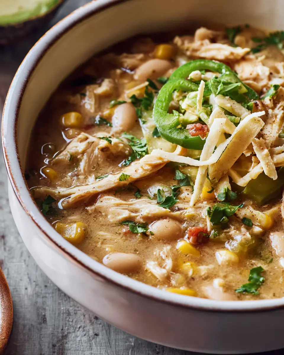 easy white chicken chili