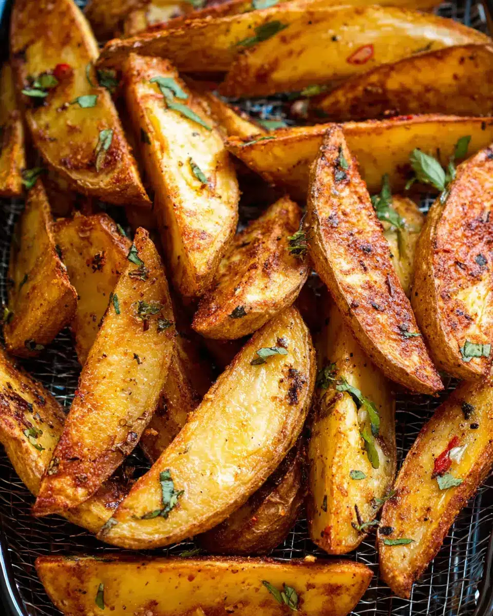 Greek Potato Wedges